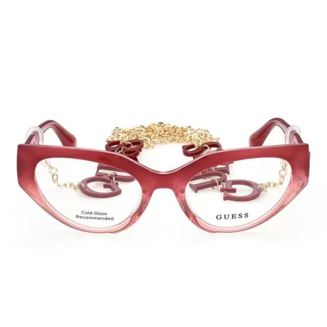 Armação de Óculos de Grau Guess, modelo GU2853, cor 074, tamanho 55 ...