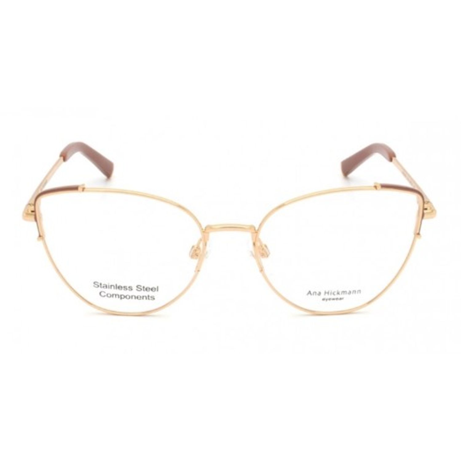 Armação de Óculos de Grau Ana Hickmann, modelo AH1397N, cor 01A ...